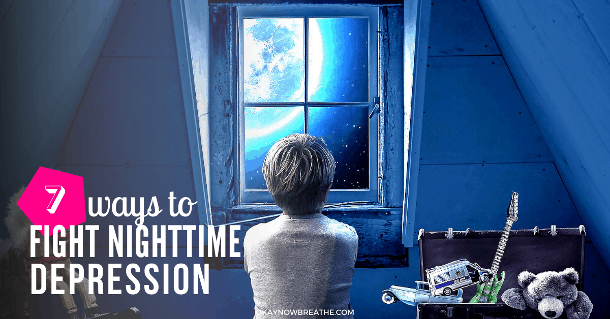 Late night screen time with depression - pikolgm